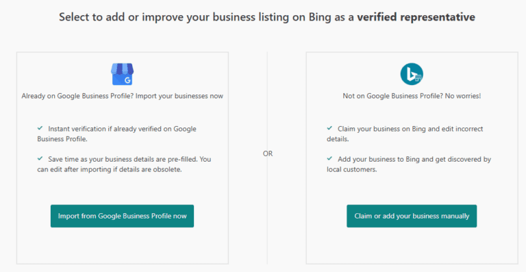 How to Set Up Your Business Listing in Bing - Chatmeter