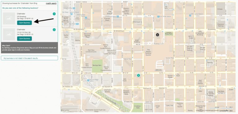 How to Set Up Your Business Listing in Bing - Chatmeter